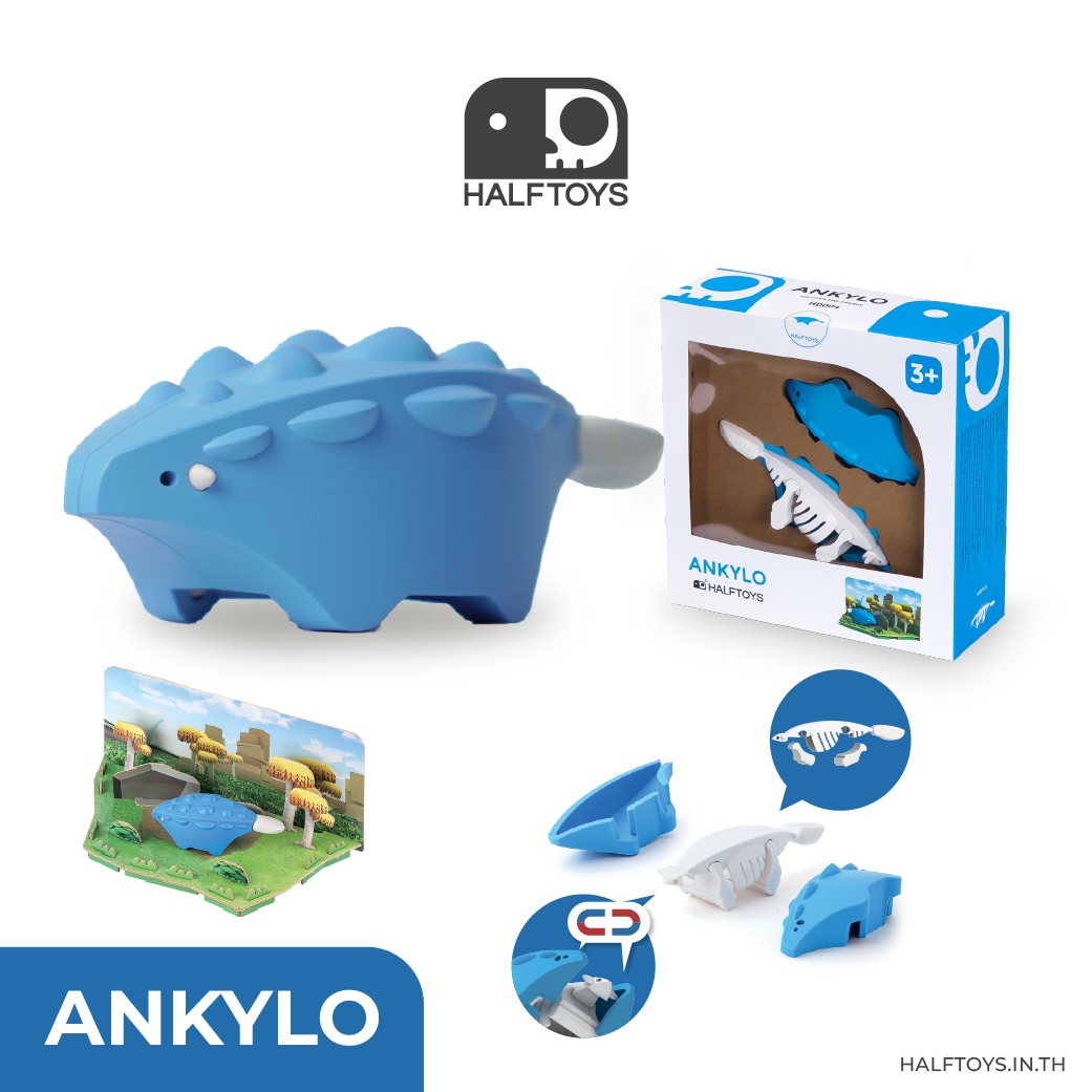 [HALFTOYS] DIORAMA - HALF DINO : Ankylo
