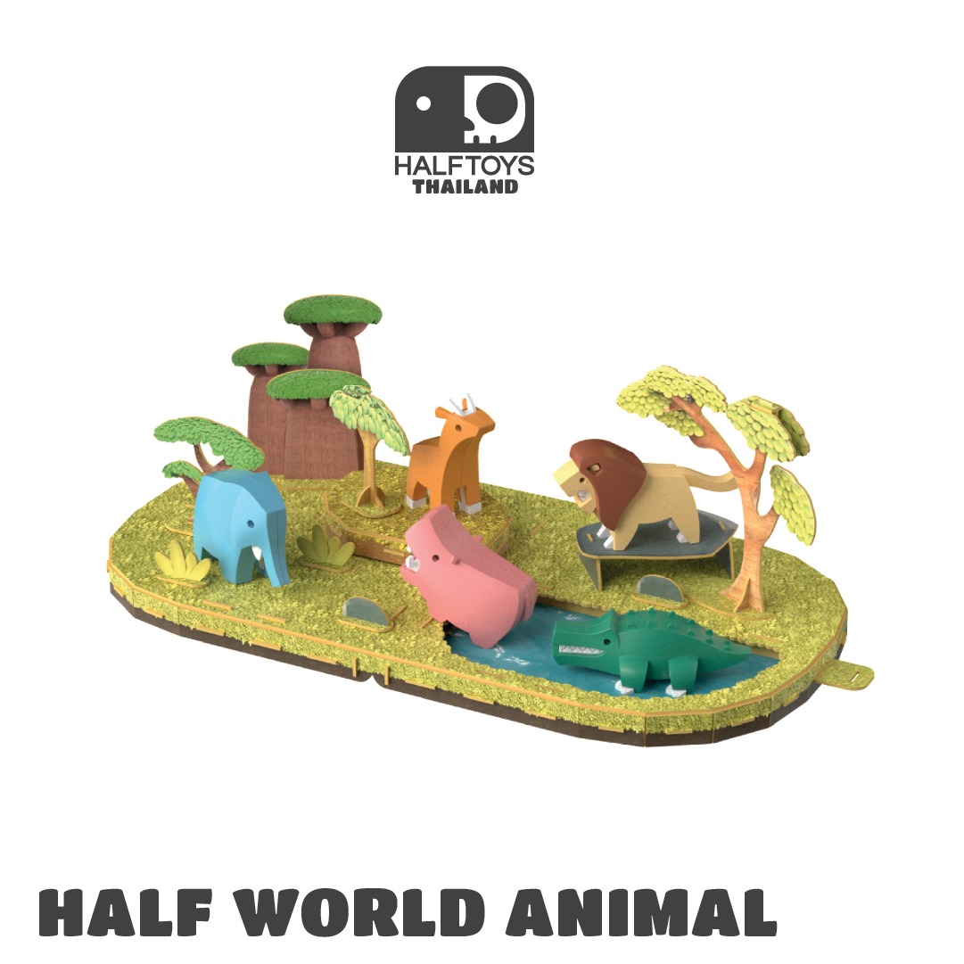 [HALFTOYS] HALF WORLD - ANIMAL